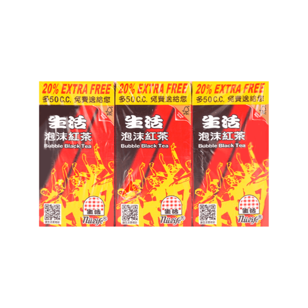 NuLife Bubble Black Tea - 300ml x 6 Pack – ding-go